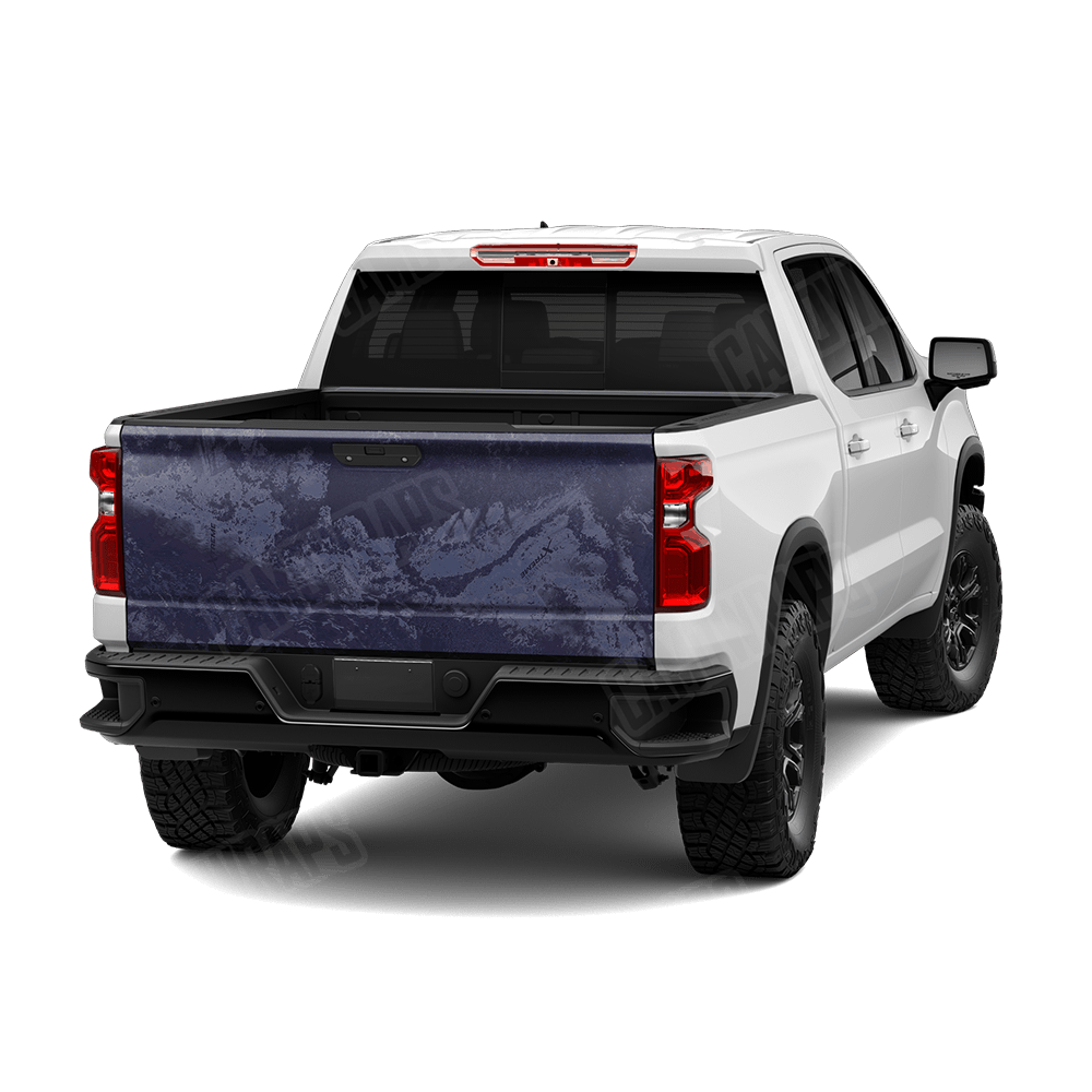 Realtree XTREME Deep Sea Camo Tailgate Vinyl Wrap | CamoWraps – Camo Wraps