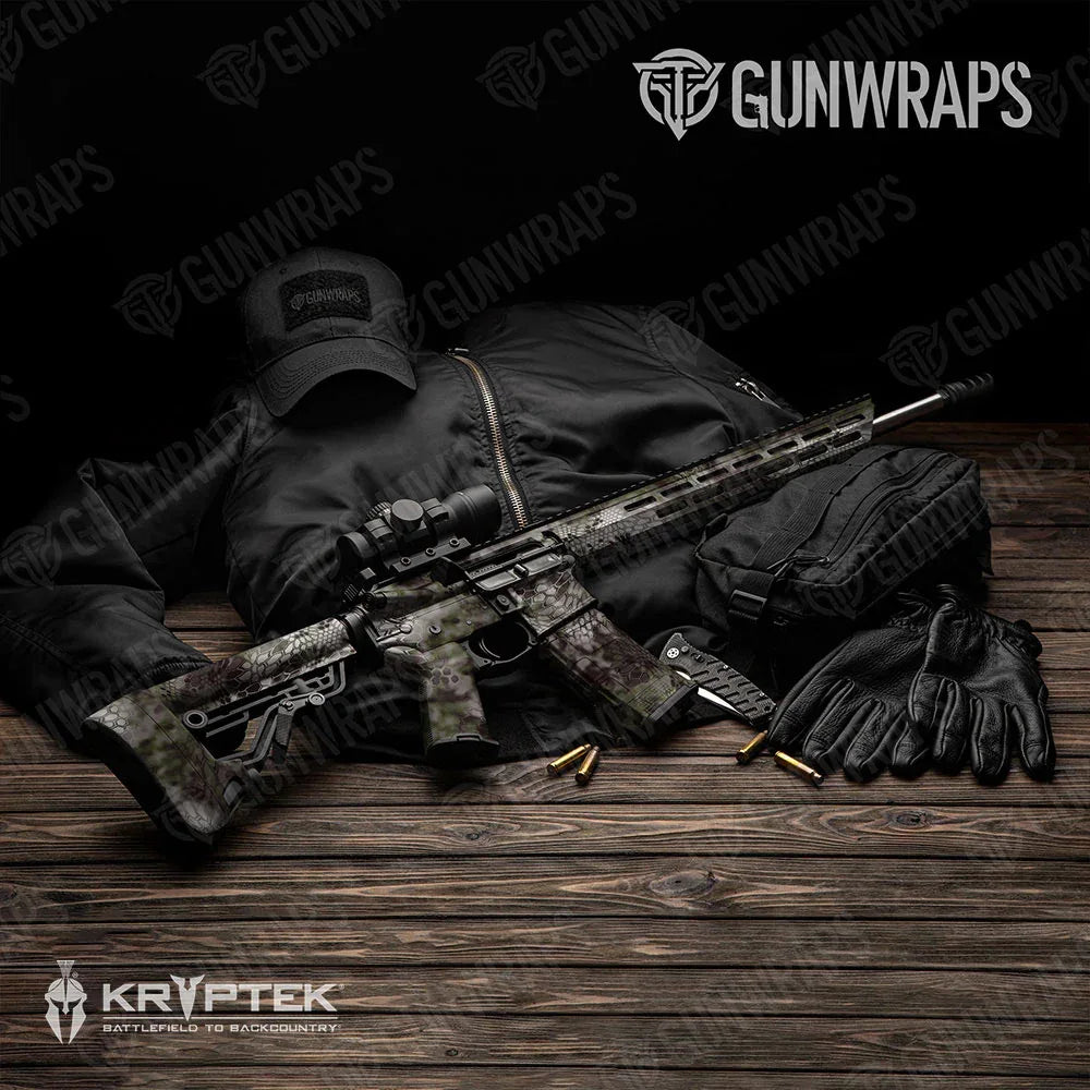 Kryptek AR-15 Gun Skin Vinyl Wraps | CamoWraps – Camo Wraps