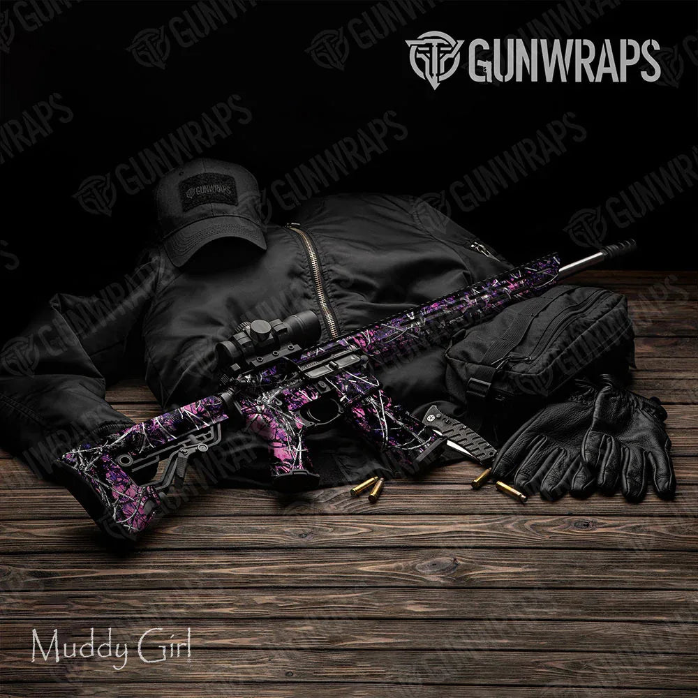Muddy Girl AR-15 Gun Skin Vinyl Wraps | CamoWraps – Camo Wraps