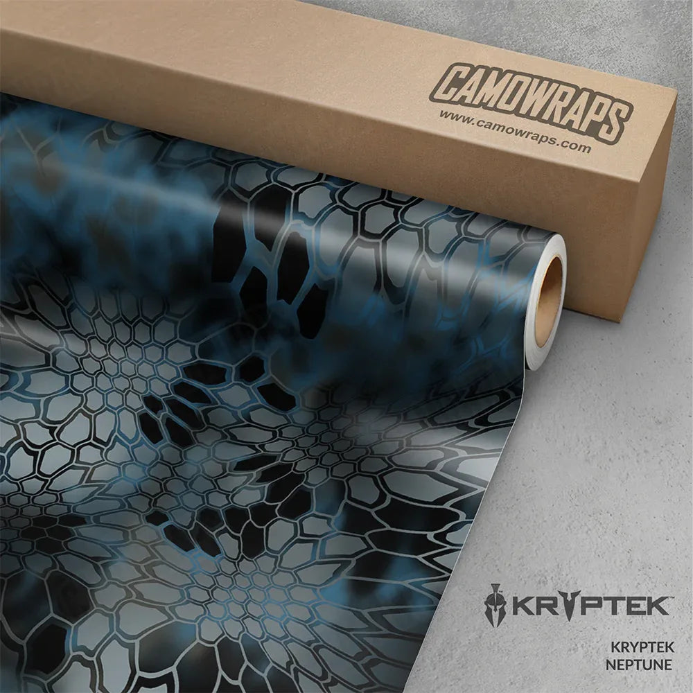 Kryptek Neptune Camo Vinyl Wraps | Blowout Stock | 3M Media | 5ft x 3f ...