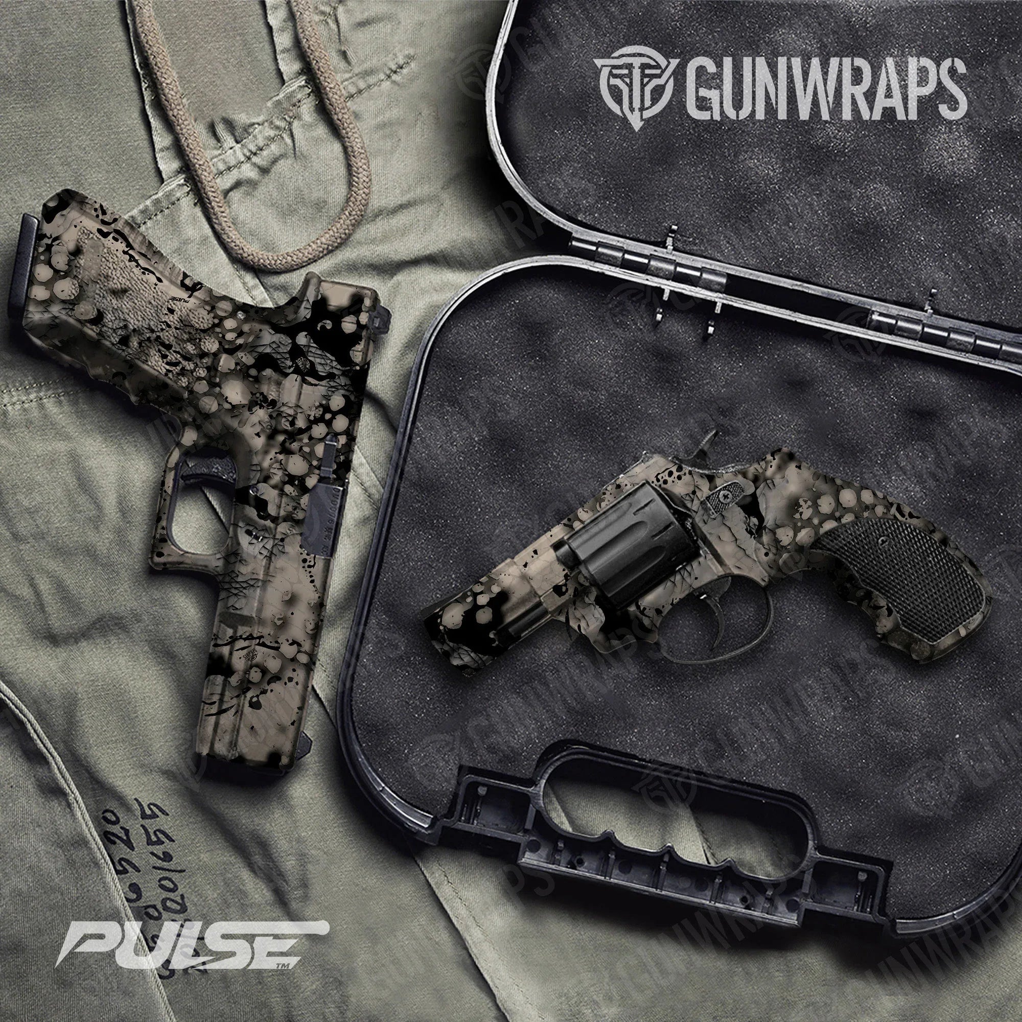 Pulse Handgun Gun Skin Vinyl Wraps | CamoWraps – Camo Wraps
