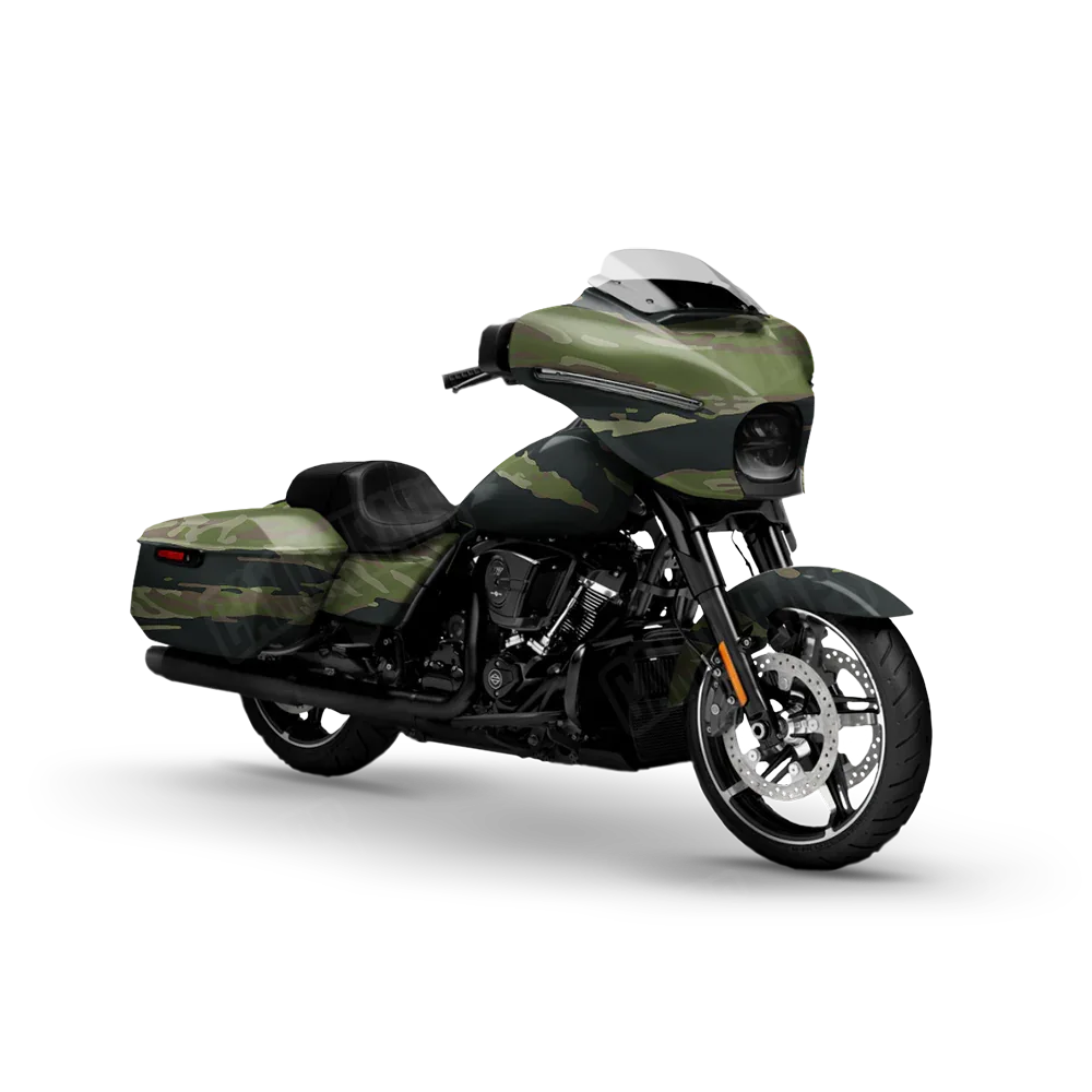 Vietnam Tiger Stripe Motorcycle Camo Vinyl Wraps | CamoWraps – Camo Wraps