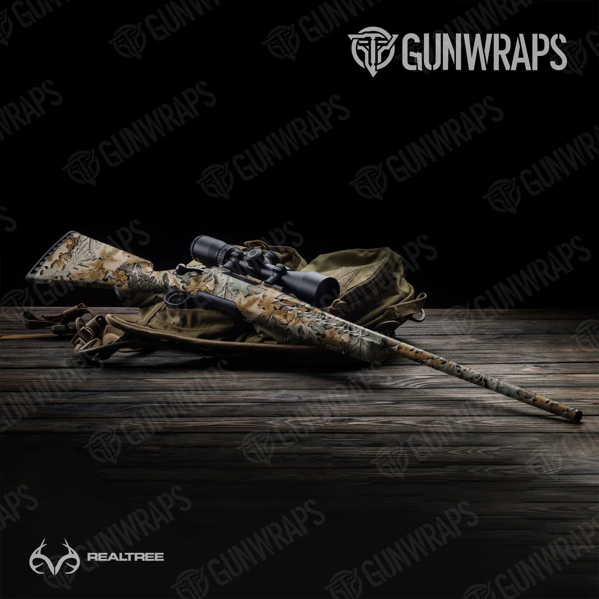 Realtree Nature Rifle Gun Skin Vinyl Wraps | CamoWraps – Camo Wraps