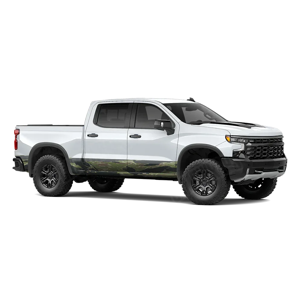 Vietnam Tiger Stripe Rocker Panel Camo Vinyl Wraps | CamoWraps – Camo Wraps
