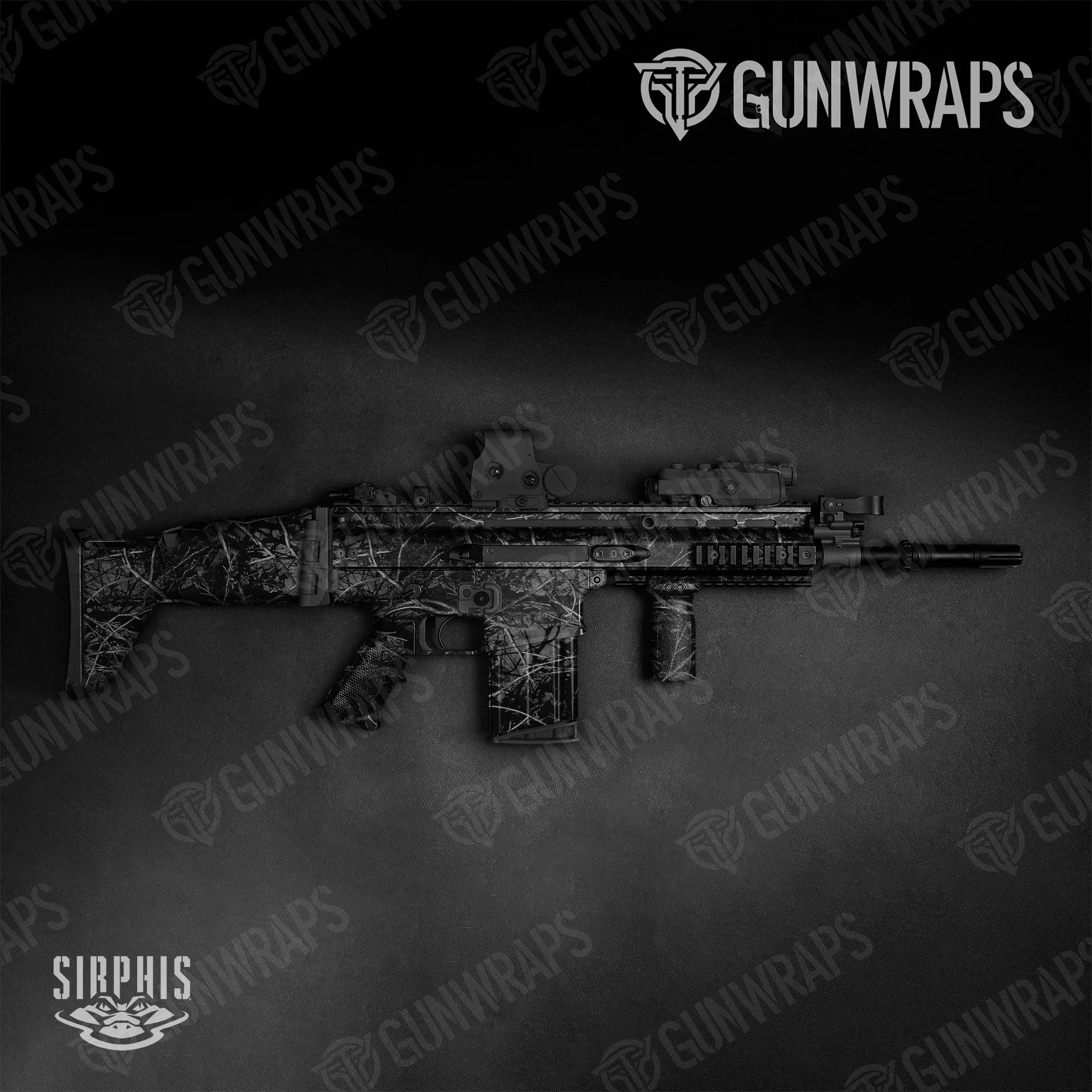 Sirphis Tactical Gun Skin Vinyl Wraps | CamoWraps – Camo Wraps
