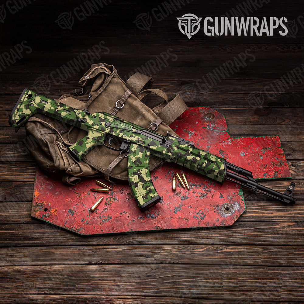 AK-47 Cumulus Jungle Camo Gun Skin Vinyl Wrap | CamoWraps – Camo Wraps