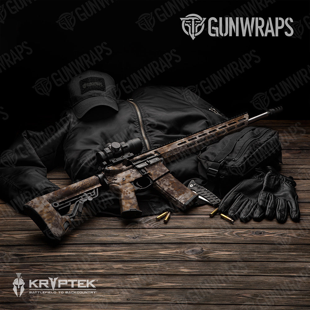 AR-15 Kryptek Banshee Camo Gun Skin Vinyl Wrap | CamoWraps – Camo Wraps
