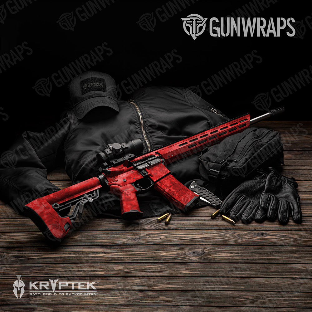 AR-15 Kryptek Raid Camo Gun Skin Vinyl Wrap | CamoWraps – Camo Wraps