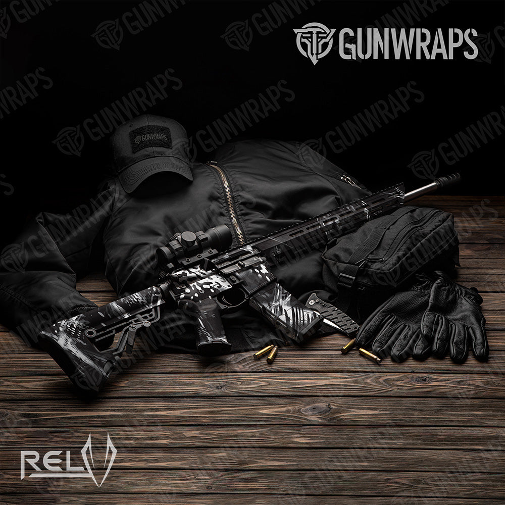 AR-15 RELV X3 Medusa Camo Gun Skin Vinyl Wrap | CamoWraps – Camo Wraps