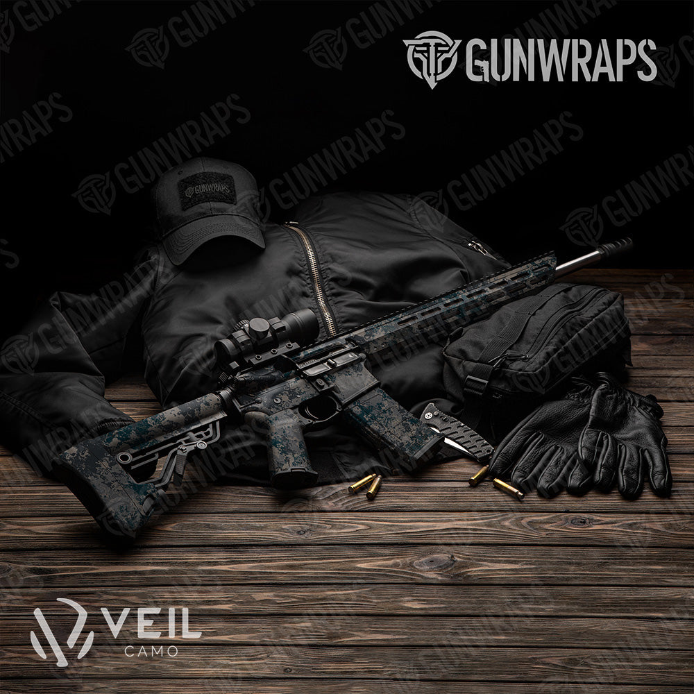 AR-15 Veil Ops Enforcer Camo Gun Skin Vinyl Wrap | CamoWraps – Camo Wraps