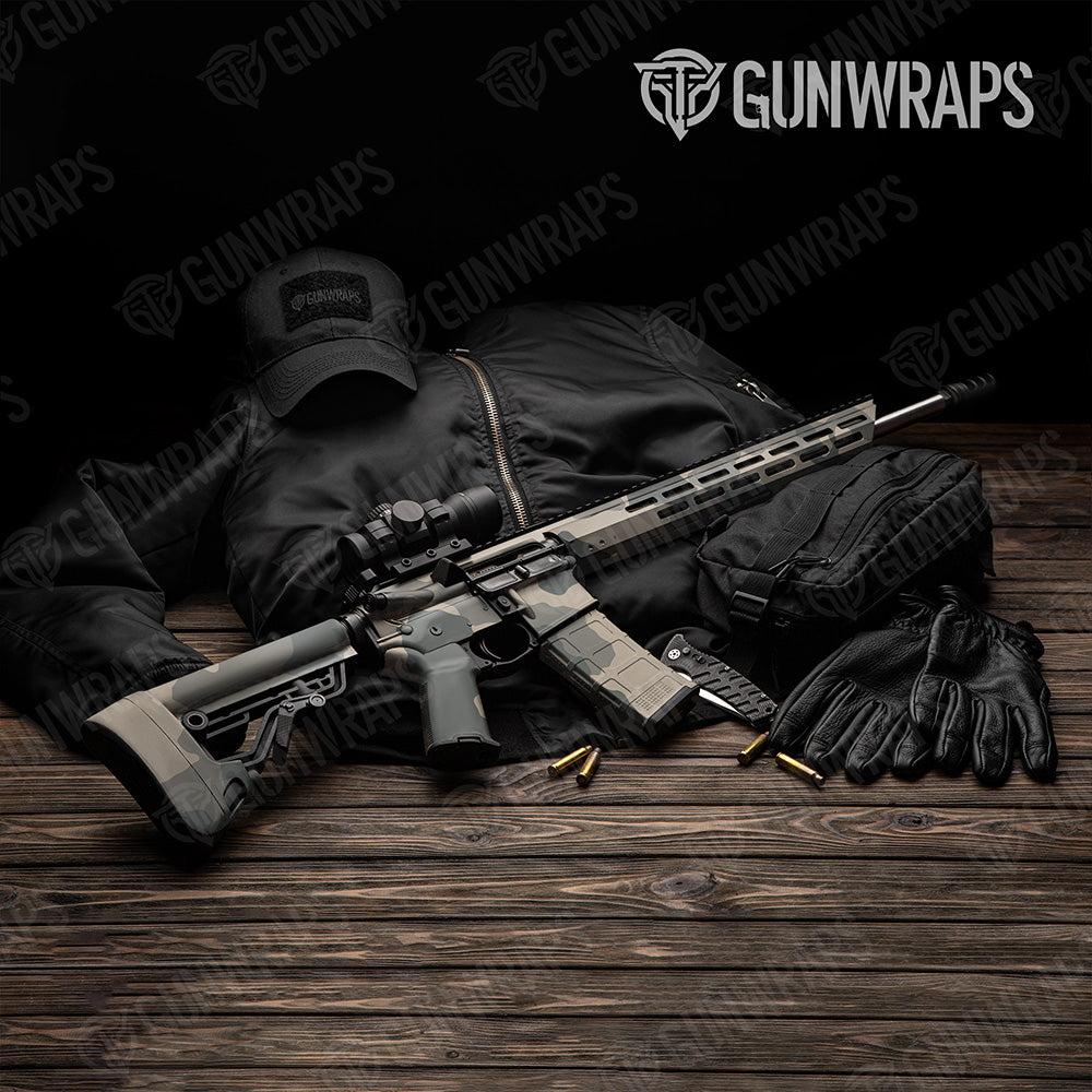 AR-15 Cumulus XL Army Camo Gun Skin Vinyl Wrap | CamoWraps – Camo Wraps