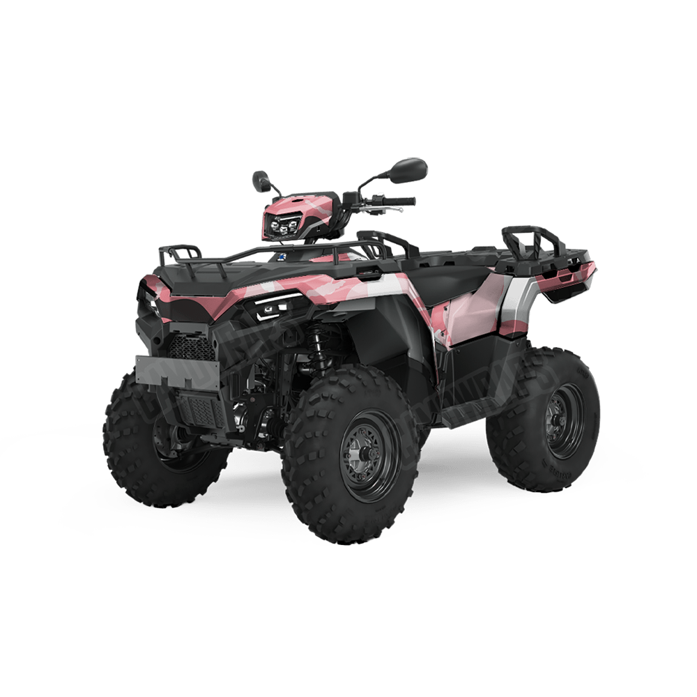 Jumbo Ragged Pink Camo ATV Vinyl Wrap | CamoWraps – Camo Wraps
