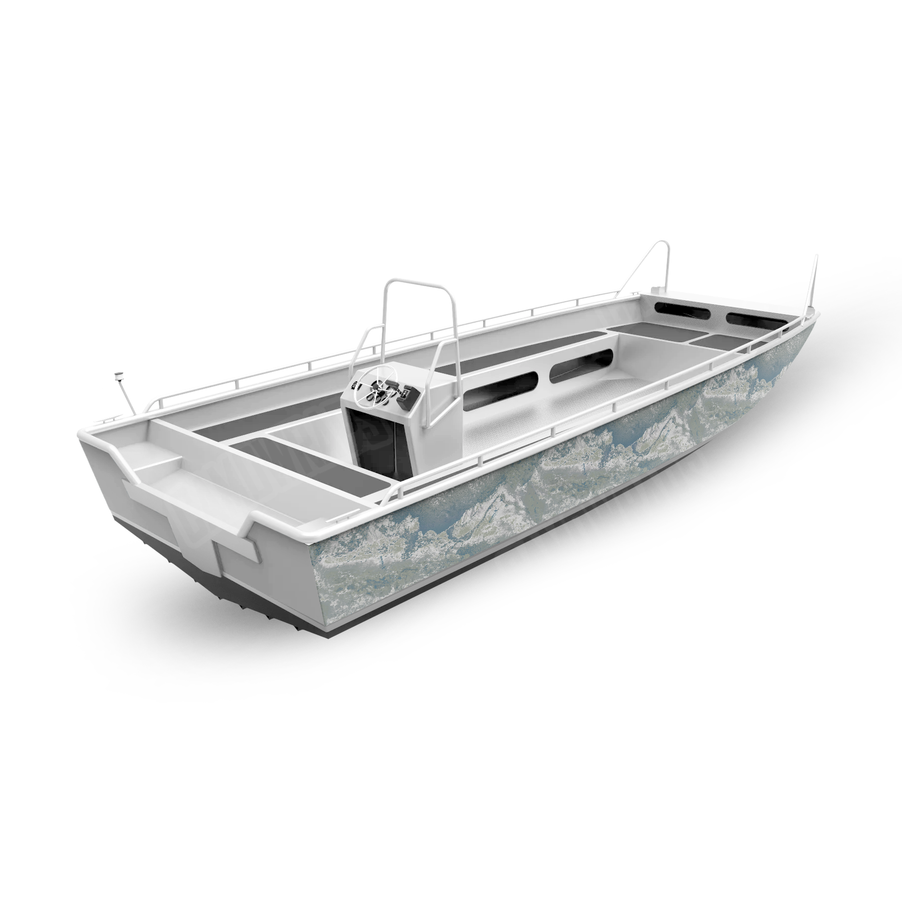 Realtree XTREME Low Tide Fishing Boat Camo Vinyl Wrap | CamoWraps ...