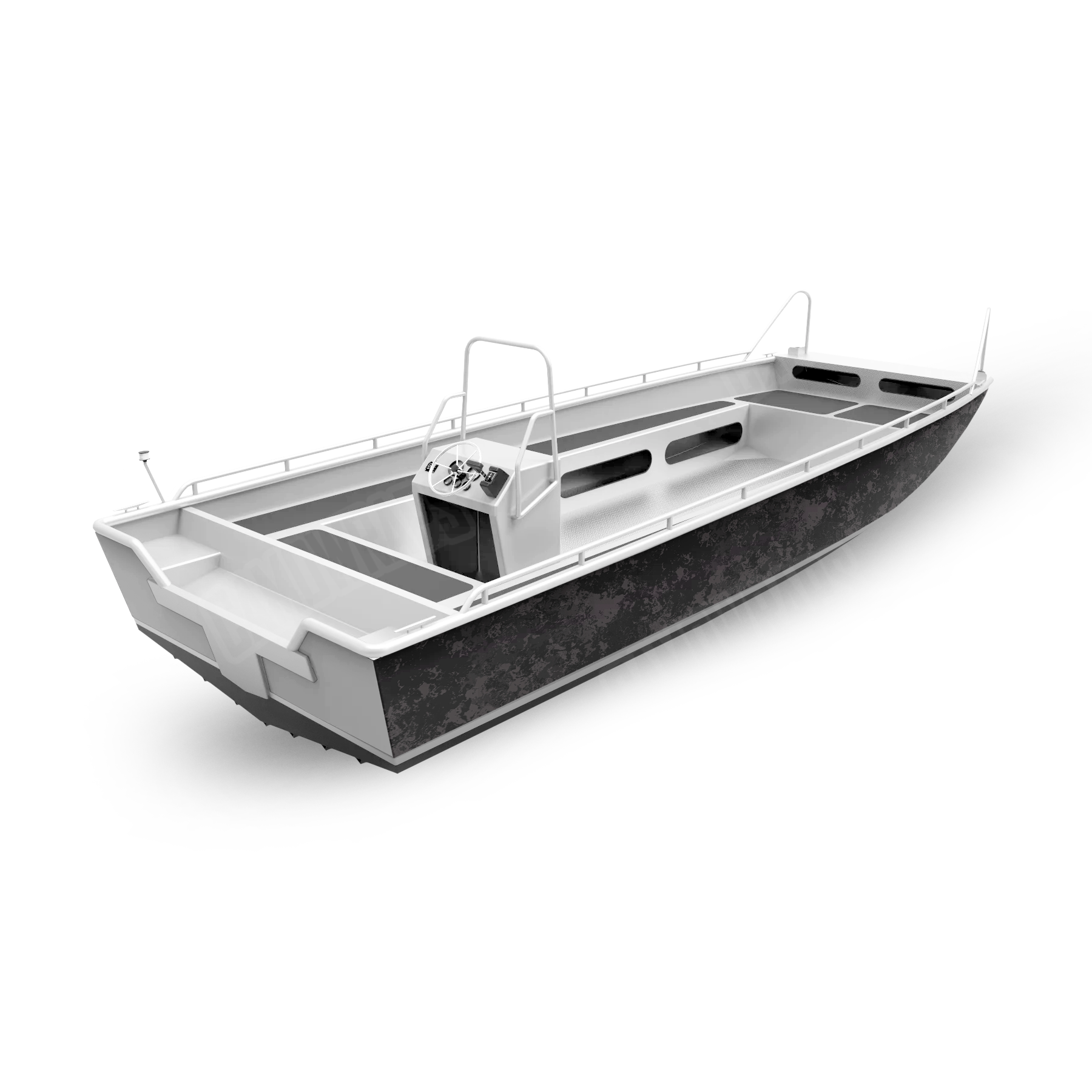 Veil Ops Wraith Fishing Boat Camo Vinyl Wrap | CamoWraps – Camo Wraps