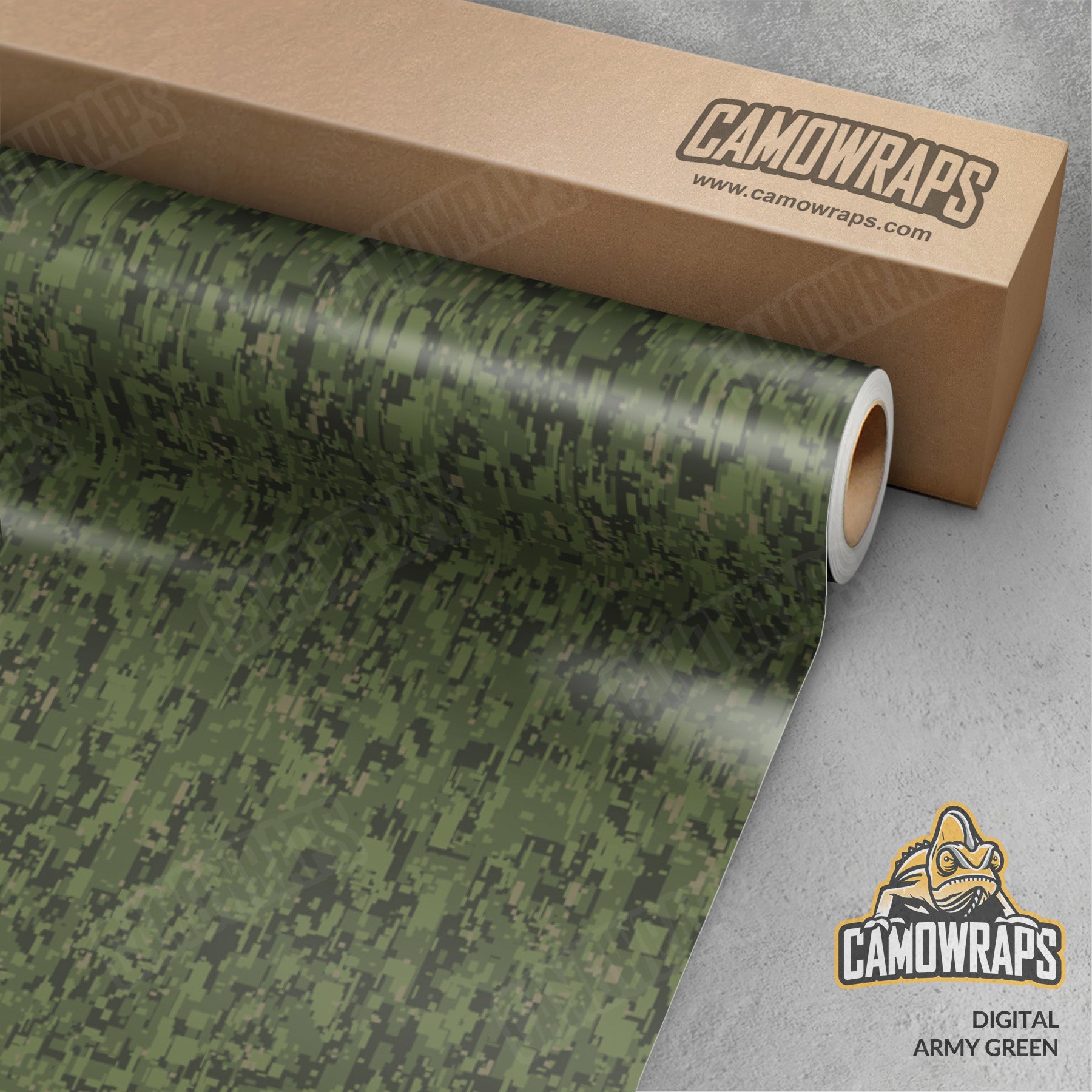Digital Army Green Camo Vinyl Wrap | CamoWraps – Camo Wraps