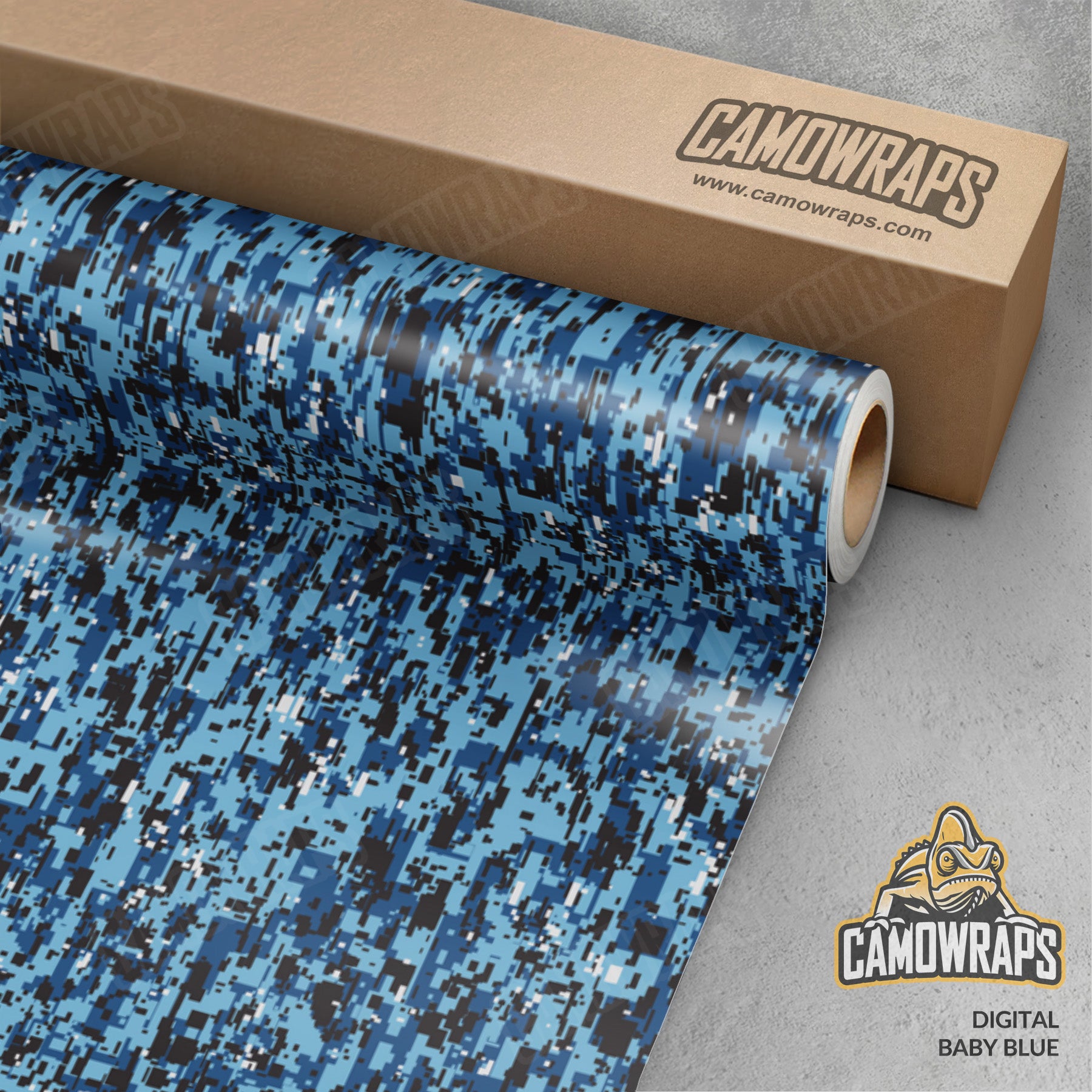 Digital Baby Blue Camo Vinyl Wrap | CamoWraps – Camo Wraps