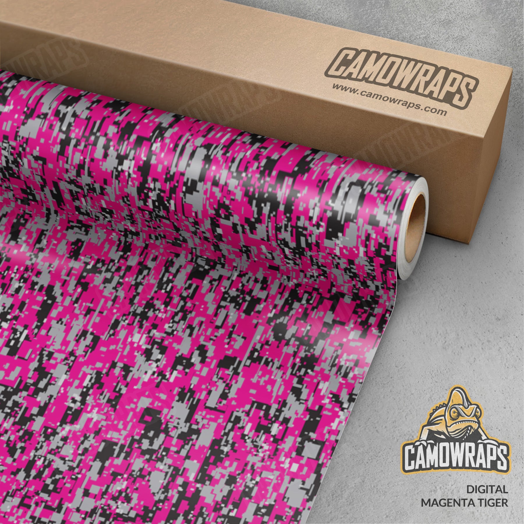 Digital Magenta Tiger Camo Vinyl Wrap | CamoWraps – Camo Wraps