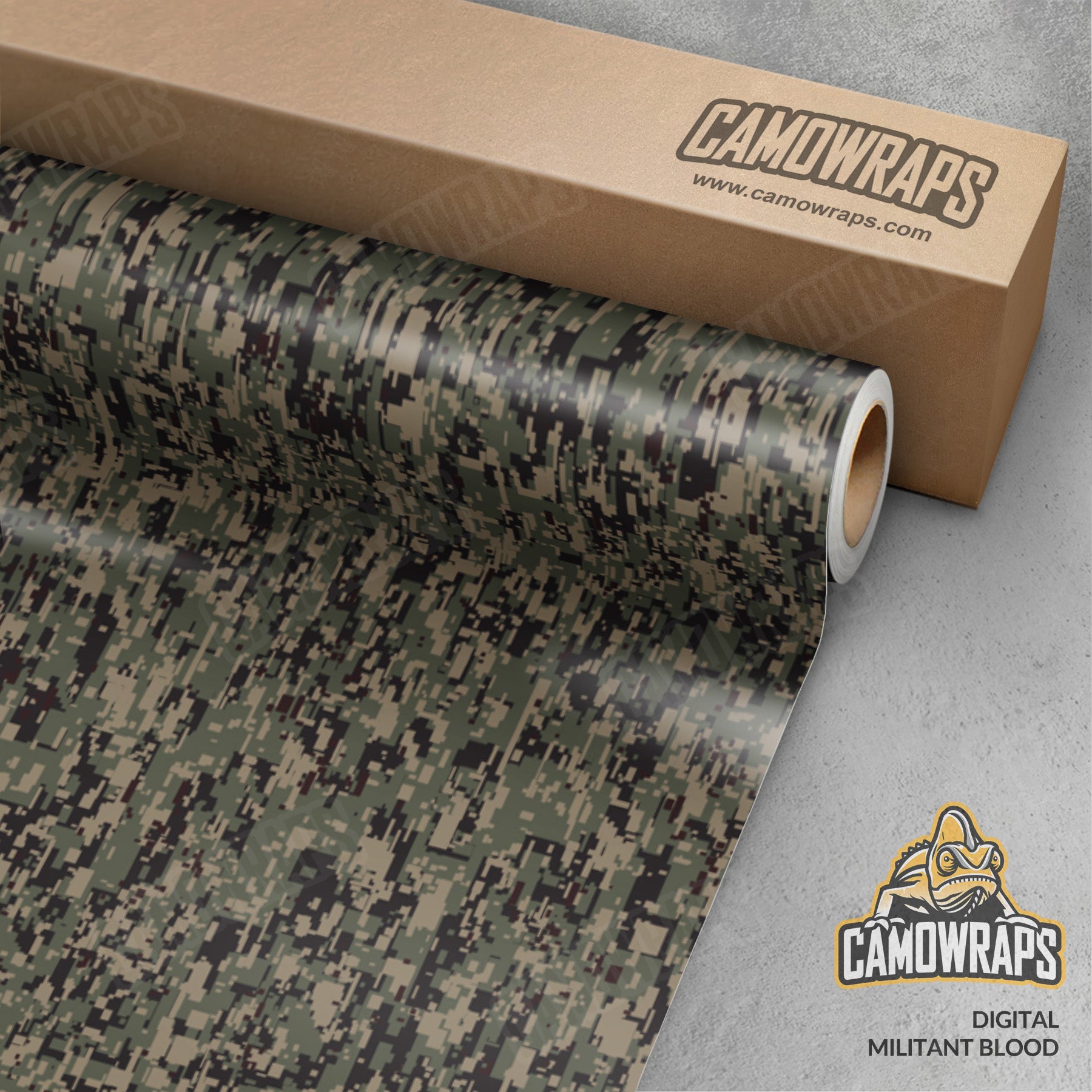Digital Militant Blood Camo Vinyl Wrap | CamoWraps – Camo Wraps