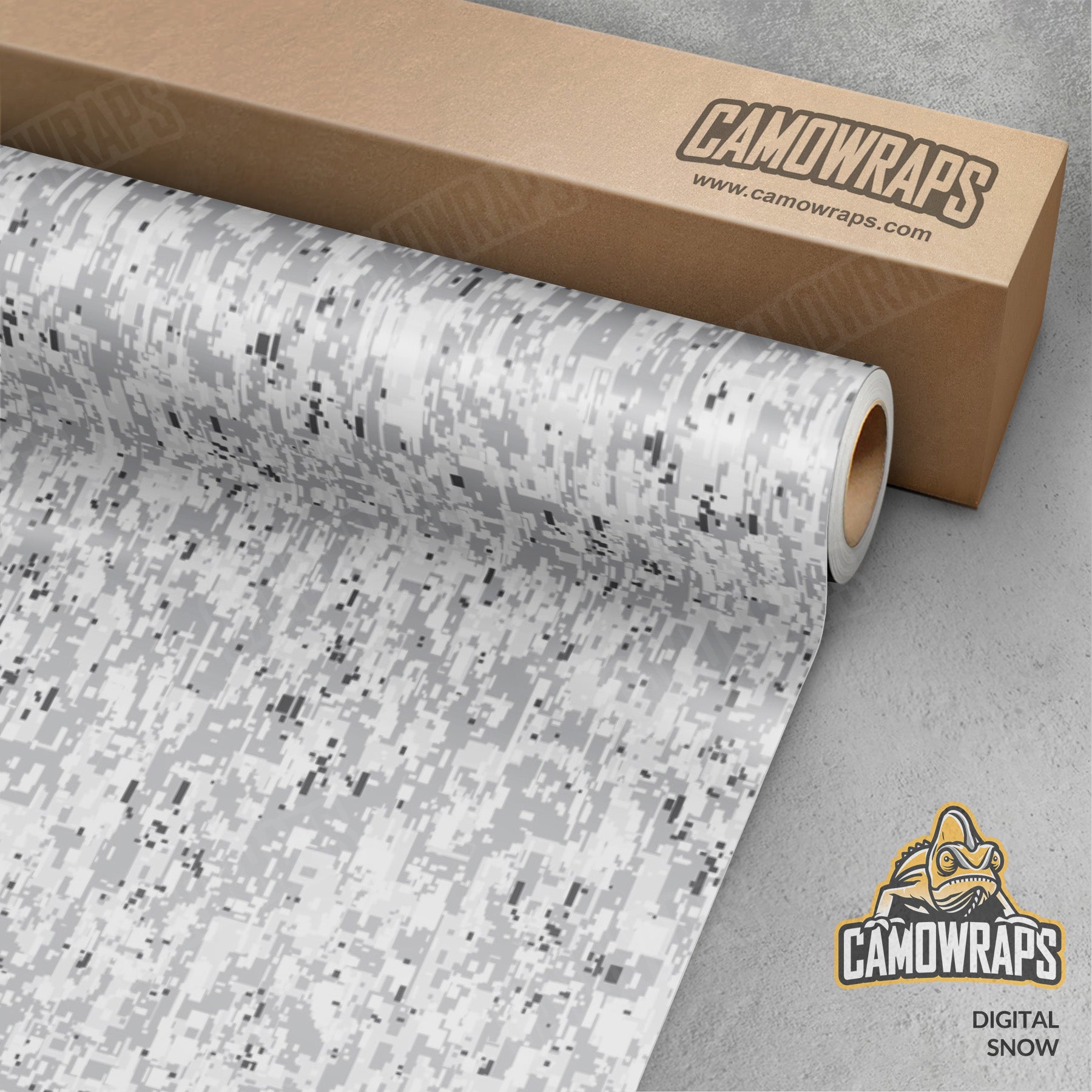 Digital Snow Camo Vinyl Wrap | CamoWraps – Camo Wraps