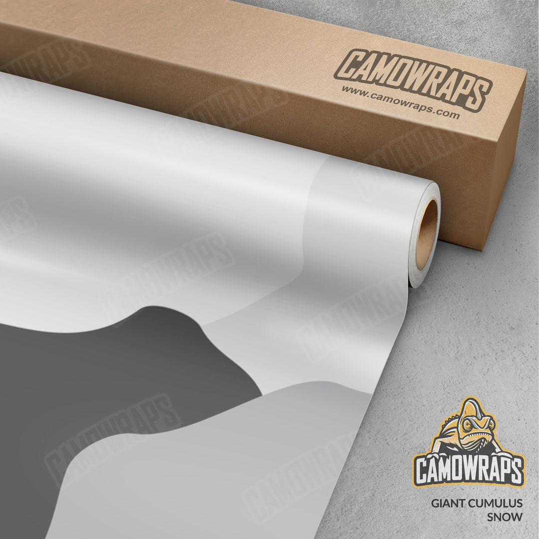 Giant Cumulus Snow Camo Vinyl Wrap | CamoWraps – Camo Wraps