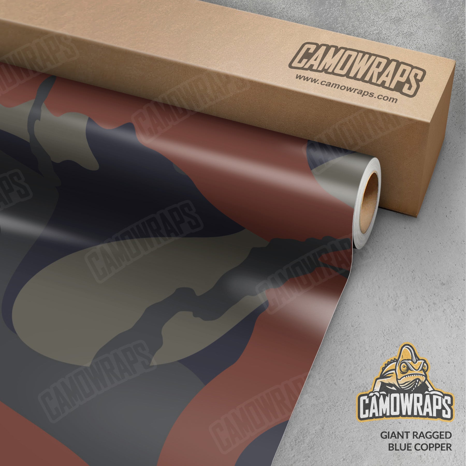 Giant Ragged Blue Copper Camo Vinyl Wrap | CamoWraps – Camo Wraps