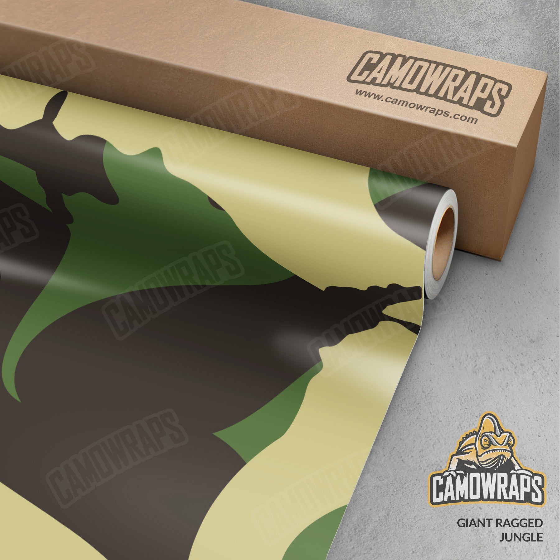 Giant Ragged Jungle Camo Vinyl Wrap | CamoWraps – Camo Wraps