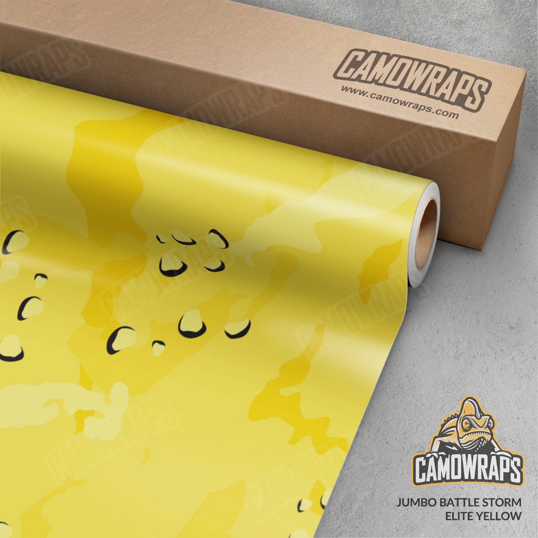 Jumbo Battle Storm Elite Yellow Camo Vinyl Wrap | CamoWraps – Camo Wraps