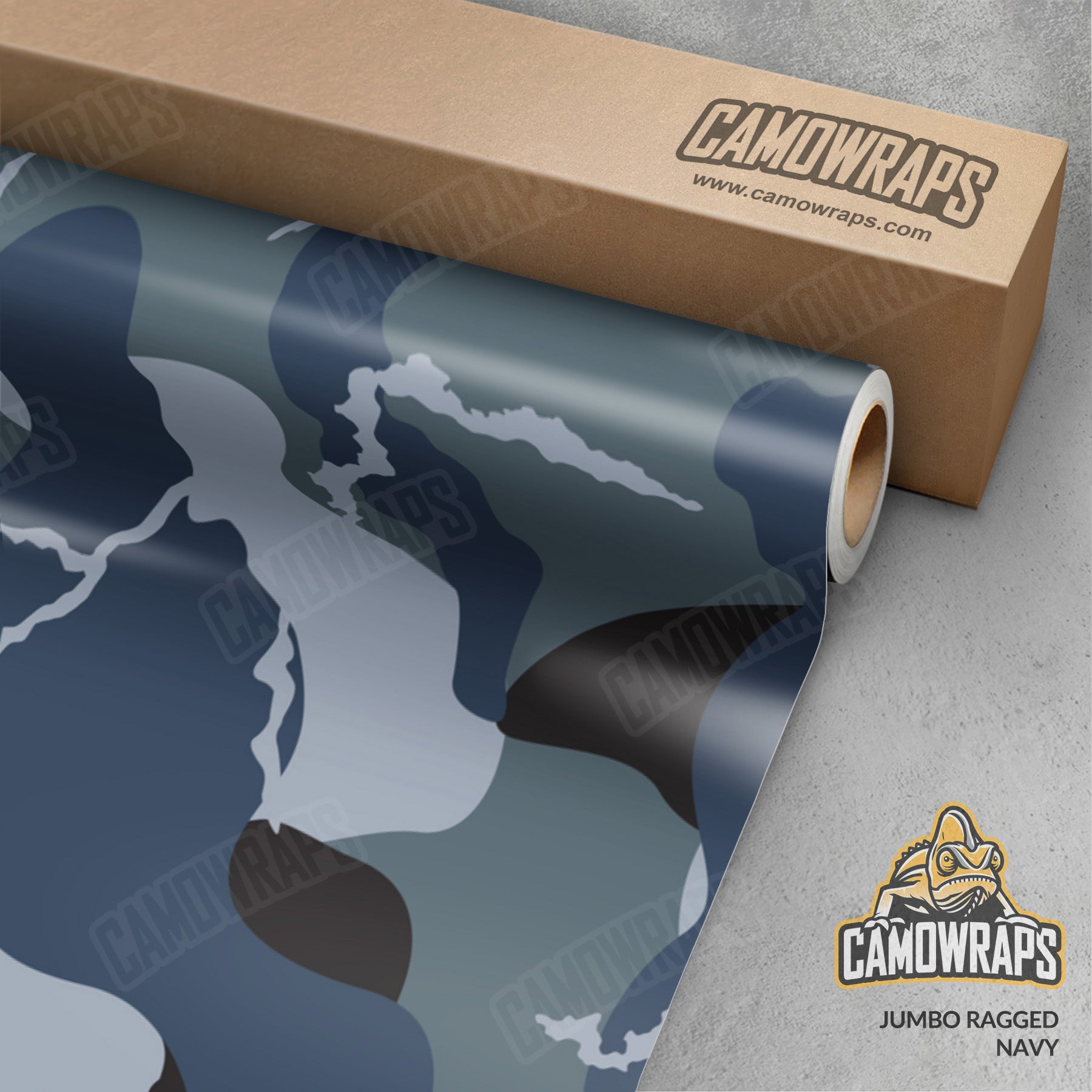 Jumbo Ragged Navy Camo Vinyl Wrap | CamoWraps – Camo Wraps