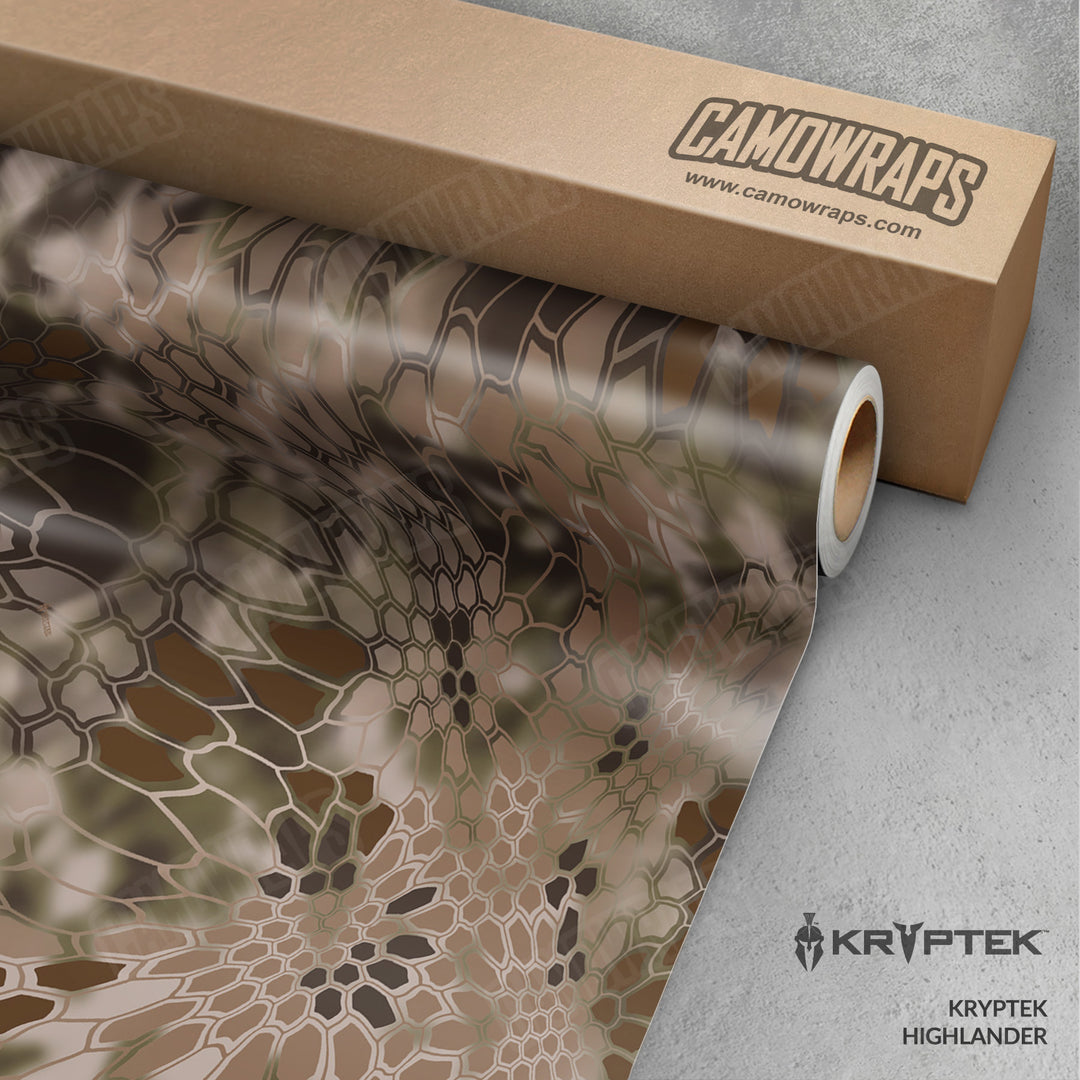 Kryptek Highlander Camo Vinyl Wrap | CamoWraps – Camo Wraps