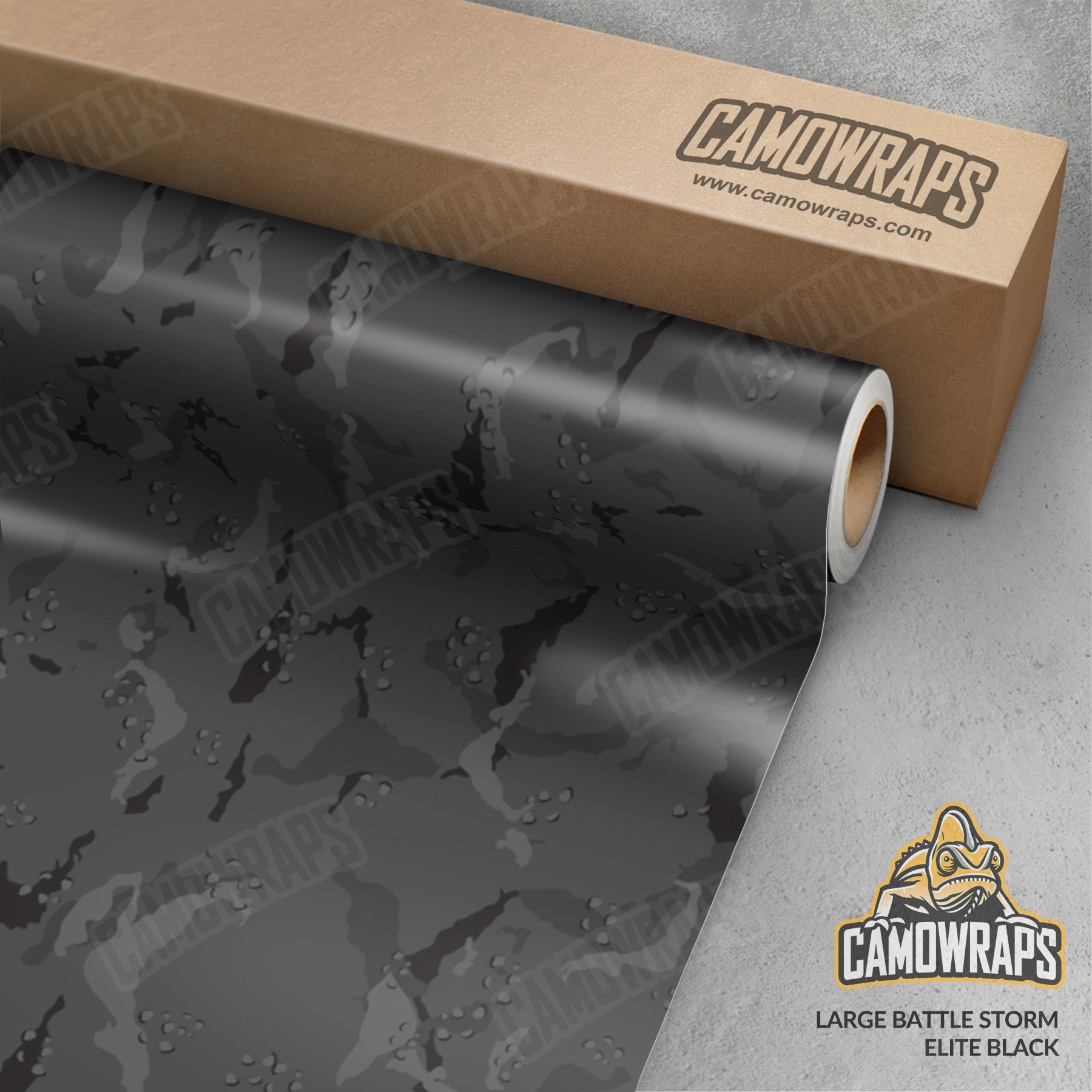 Large Battle Storm Elite Black Camo Vinyl Wrap | CamoWraps – Camo Wraps