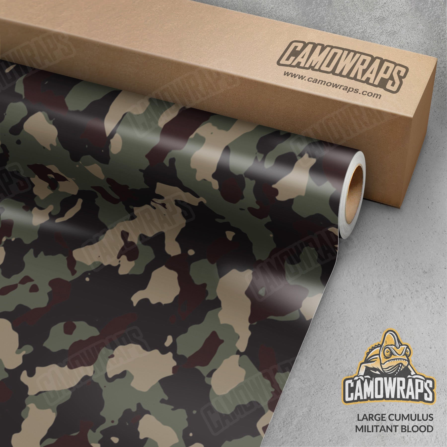 Large Cumulus Militant Blood Camo Vinyl Wrap | CamoWraps – Camo Wraps