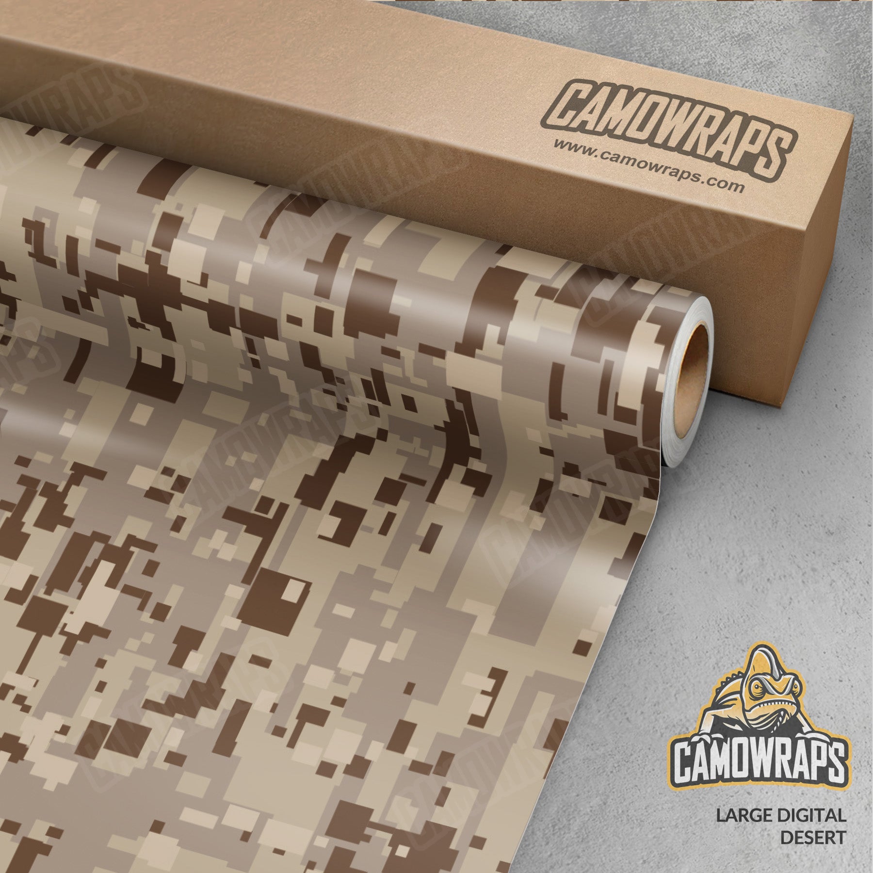 Large Digital Desert Camo Vinyl Wrap | CamoWraps – Camo Wraps