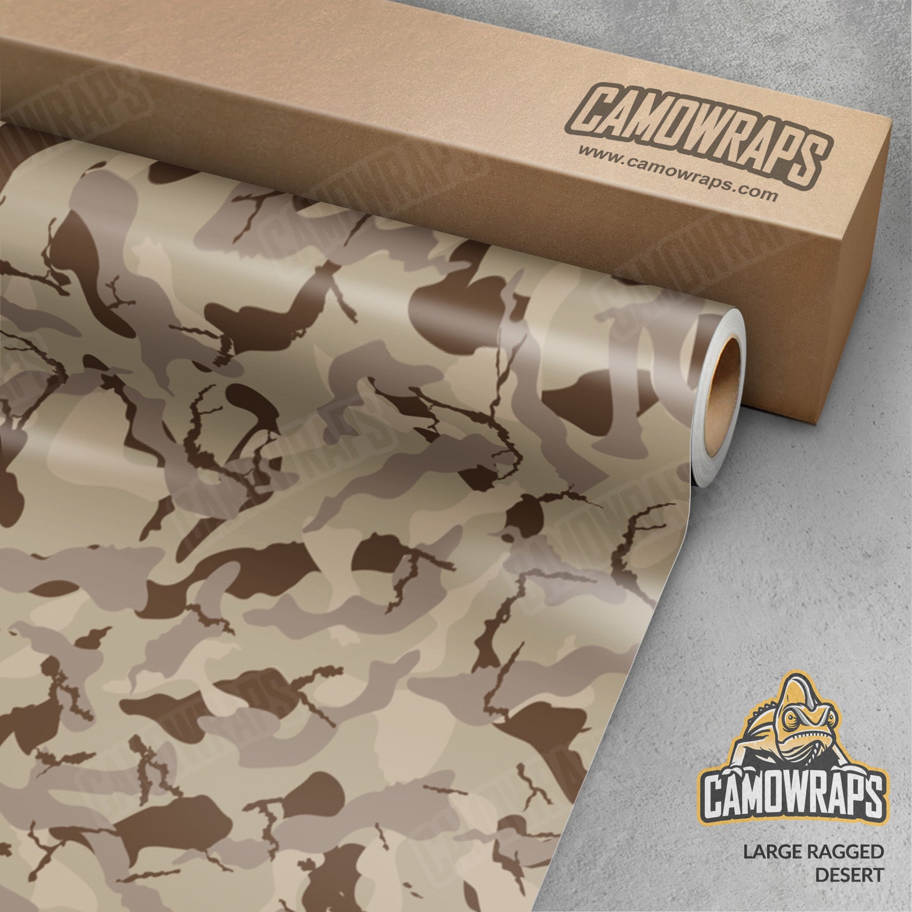 Large Ragged Desert Camo Vinyl Wrap | CamoWraps – Camo Wraps