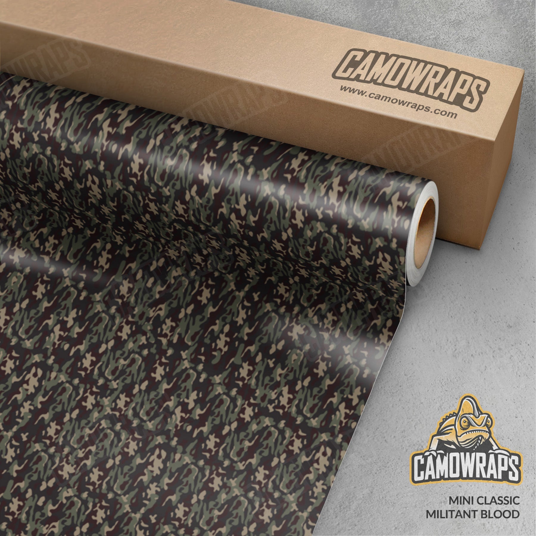 Mini Classic Militant Blood Camo Vinyl Wrap | CamoWraps – Camo Wraps