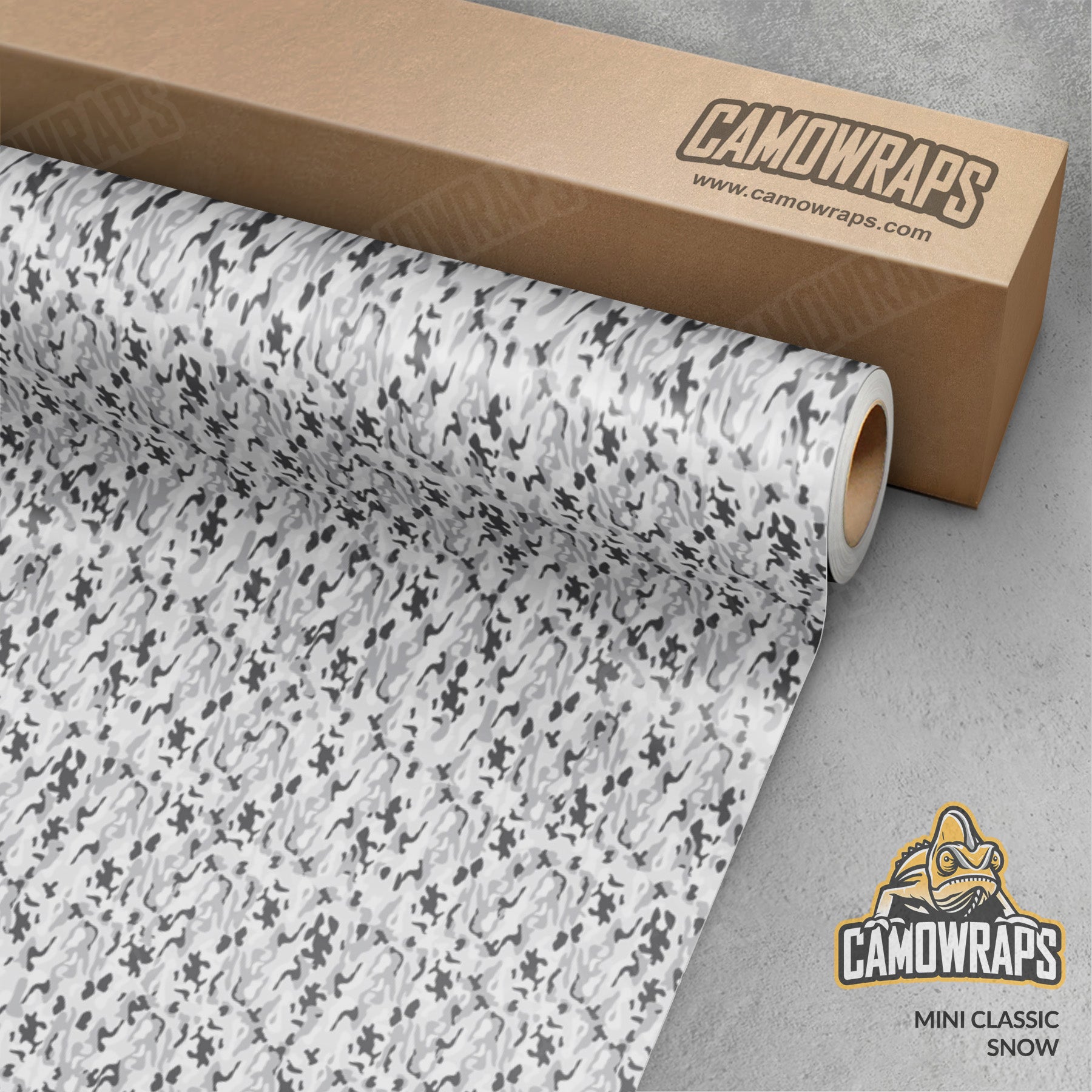 Mini Classic Snow Camo Vinyl Wrap | CamoWraps – Camo Wraps
