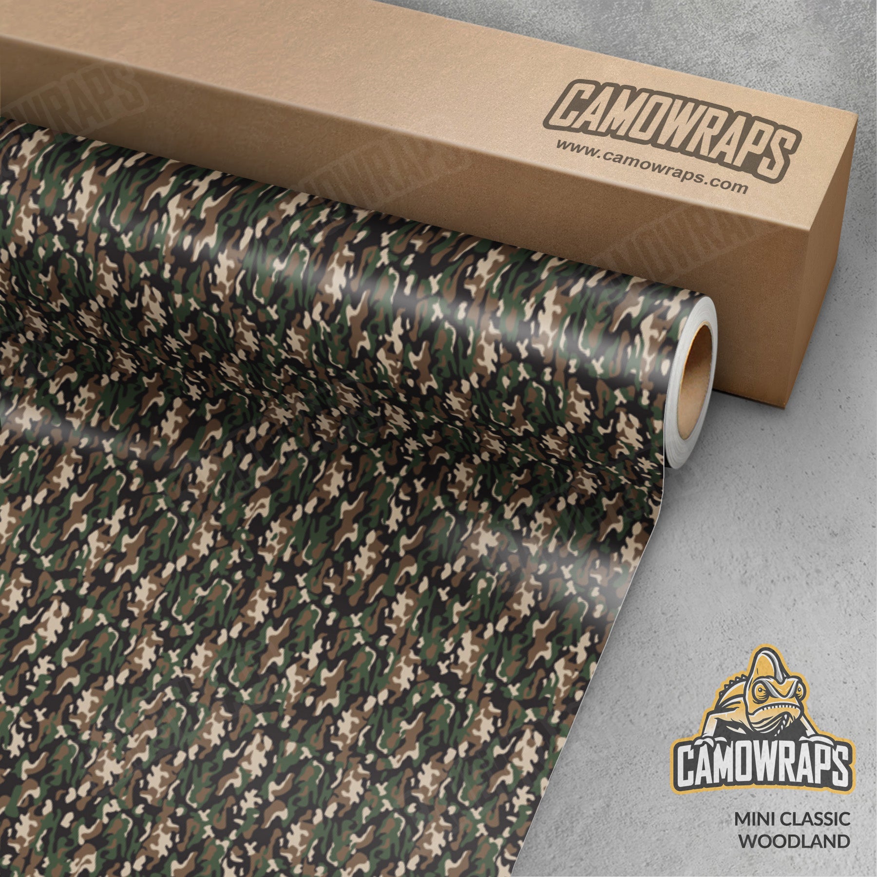 Mini Classic Woodland Camo Vinyl Wrap | CamoWraps – Camo Wraps