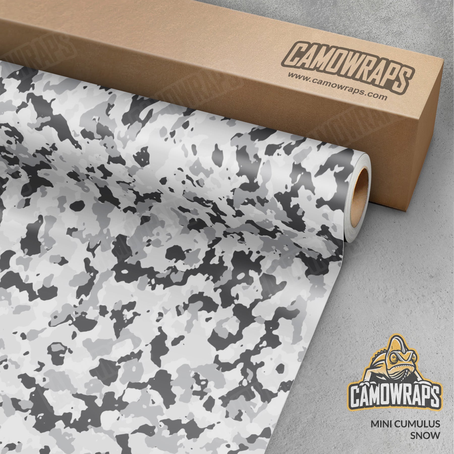 Mini Cumulus Snow Camo Vinyl Wrap | CamoWraps – Camo Wraps