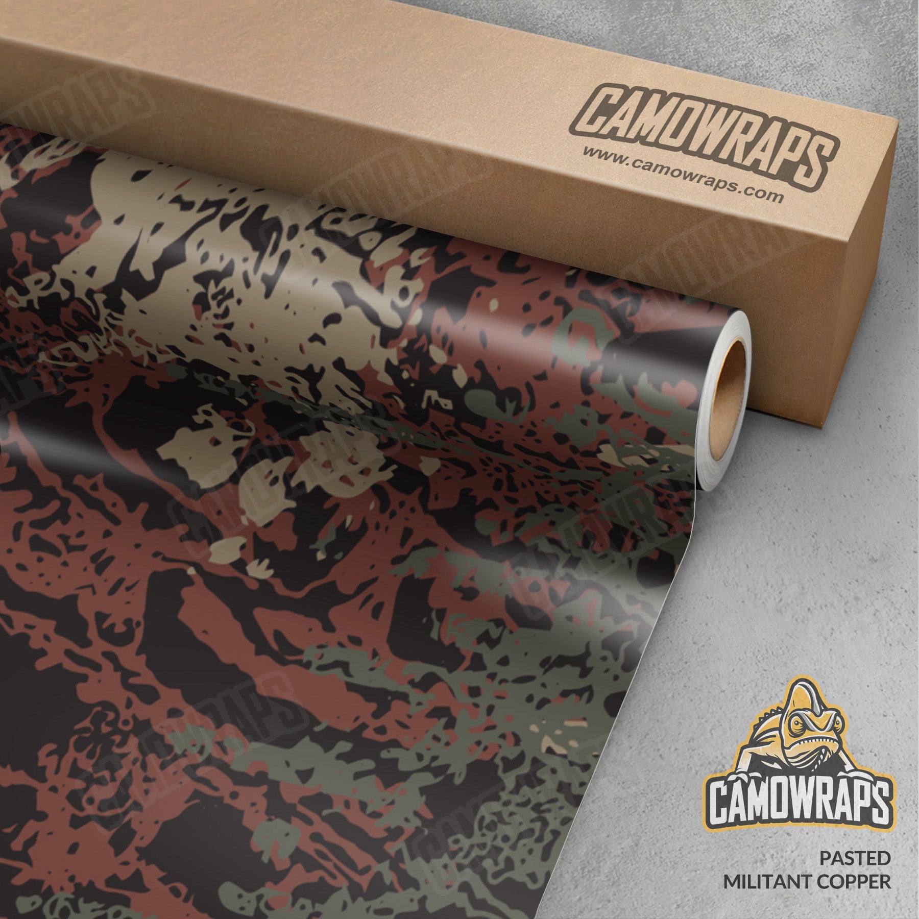 Pasted Militant Copper Camo Vinyl Wrap | CamoWraps – Camo Wraps