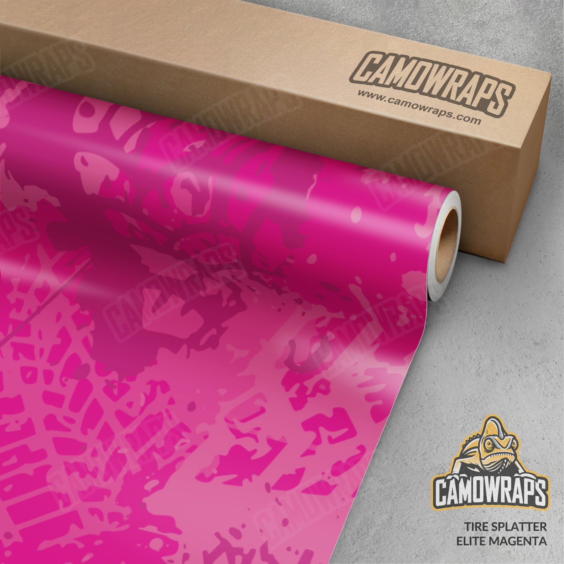 Tire Splatter Elite Magenta Camo Vinyl Wrap | CamoWraps – Camo Wraps