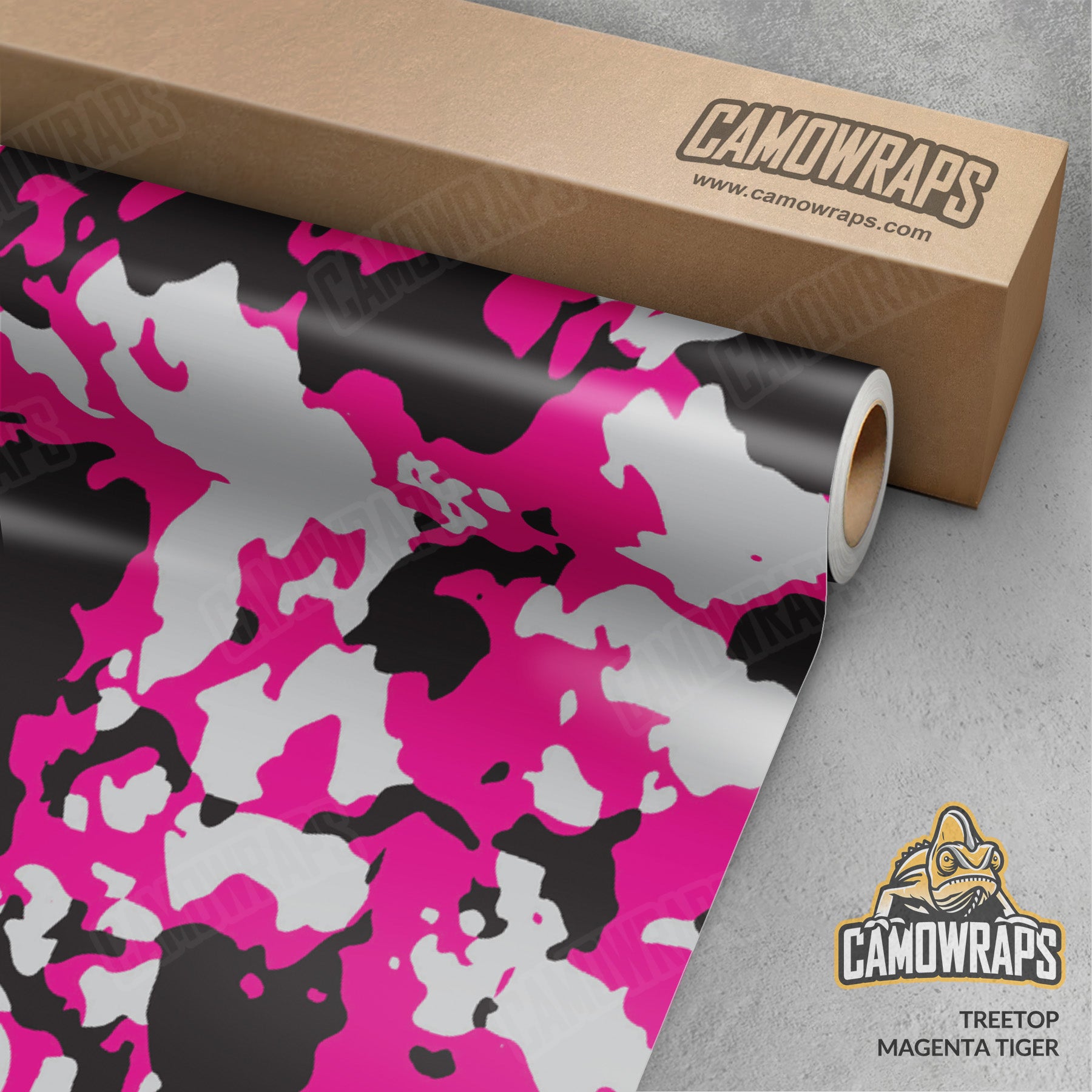 Treetop Magenta Tiger Camo Vinyl Wrap | CamoWraps – Camo Wraps