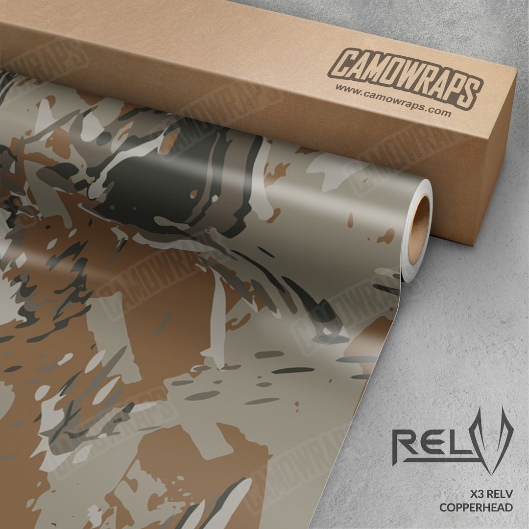 RELV X3 Copperhead Camo Vinyl Wrap | CamoWraps – Camo Wraps