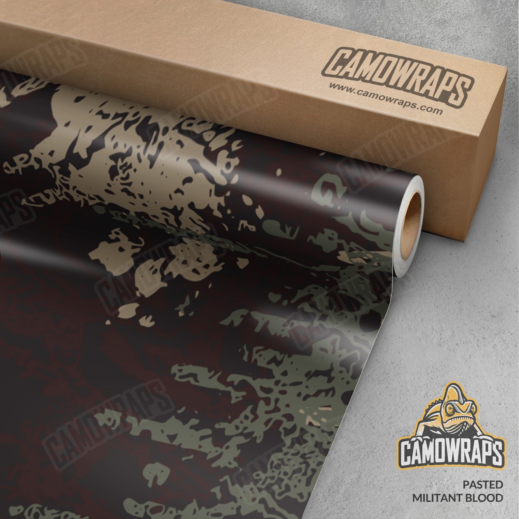Pasted Militant Blood Camo Vinyl Wrap | CamoWraps – Camo Wraps