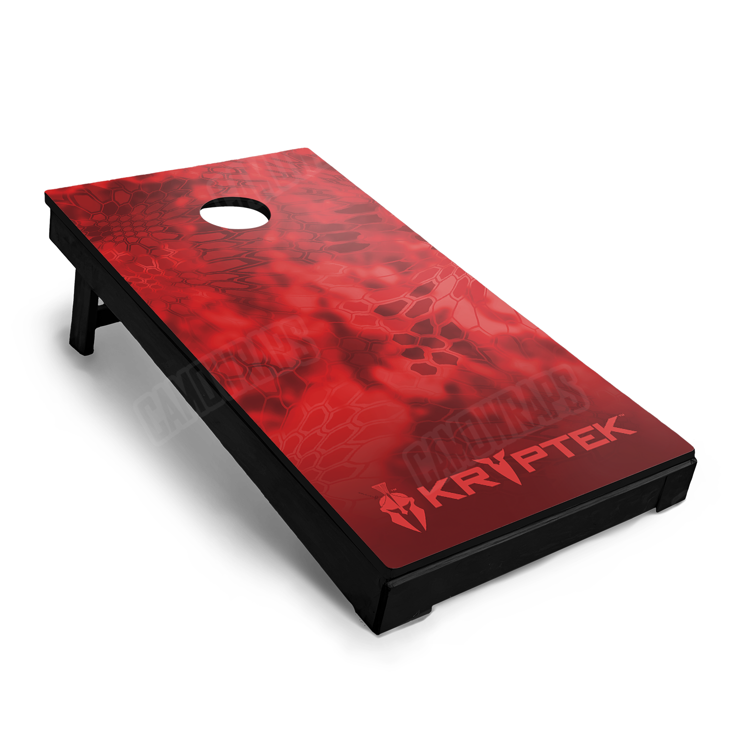 Kryptek Red Cornhole Vinyl Wrap | CamoWraps – Camo Wraps