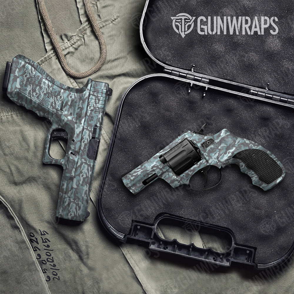 Handgun Classic Overcast Camo Gun Skin Vinyl Wrap | CamoWraps – Camo Wraps