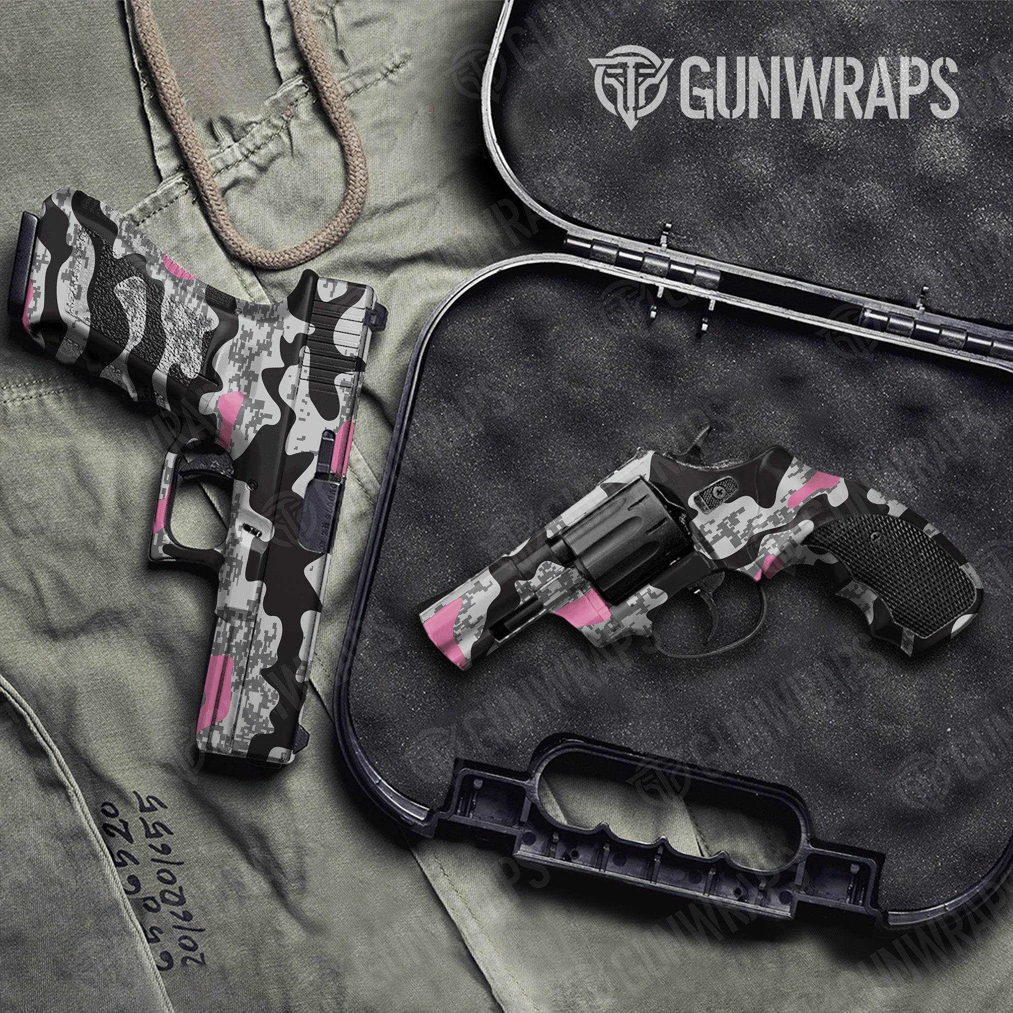 Handgun Compound Urban Pink Camo Gun Skin Vinyl Wrap | CamoWraps – Camo ...