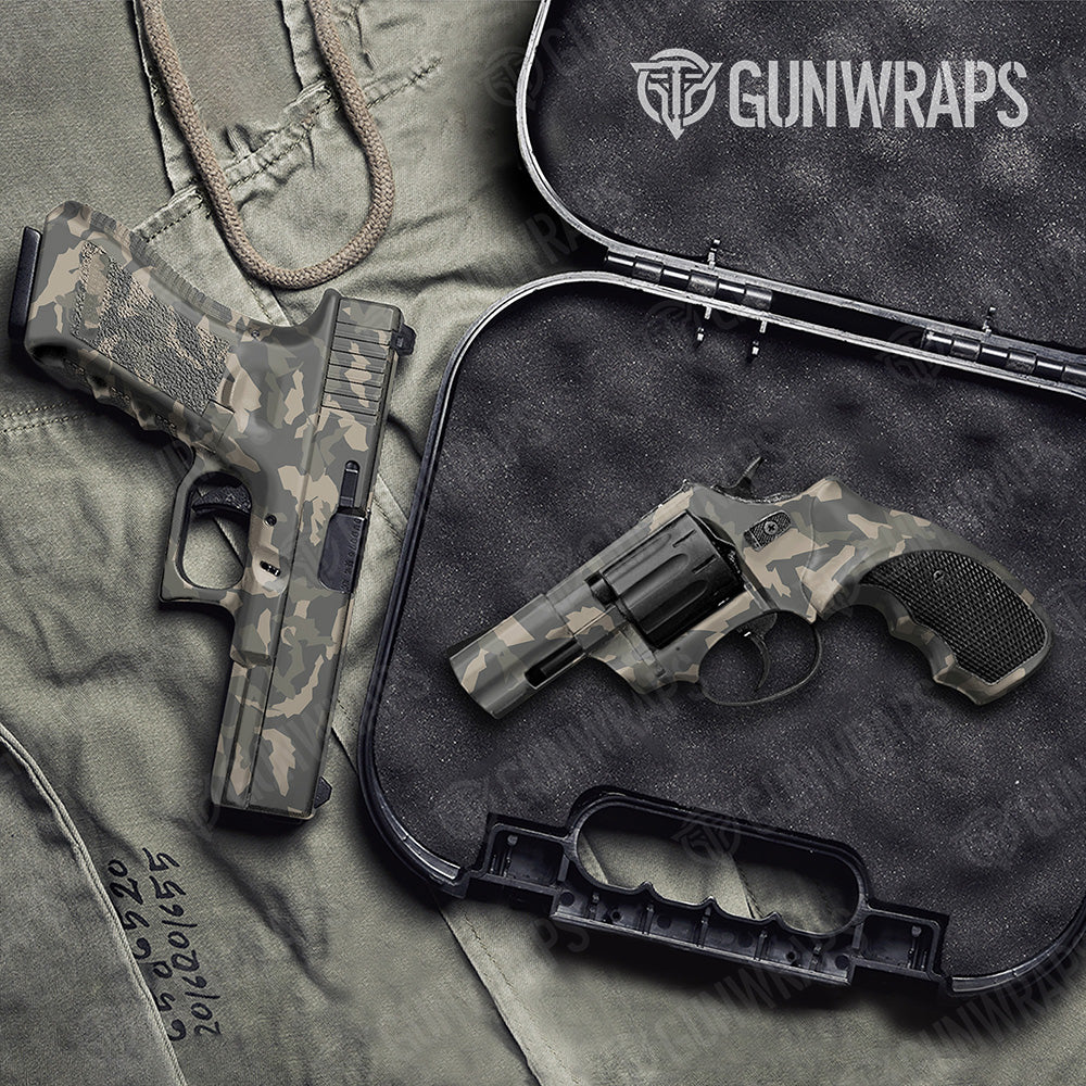 Handgun Erratic Army Camo Gun Skin Vinyl Wrap | CamoWraps – Camo Wraps