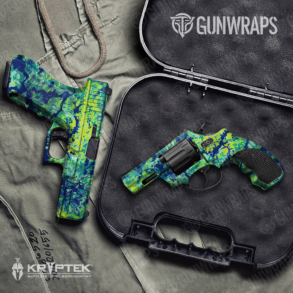 Handgun Kryptek Obskura MahiMahi Camo Gun Skin Vinyl Wrap | CamoWraps ...