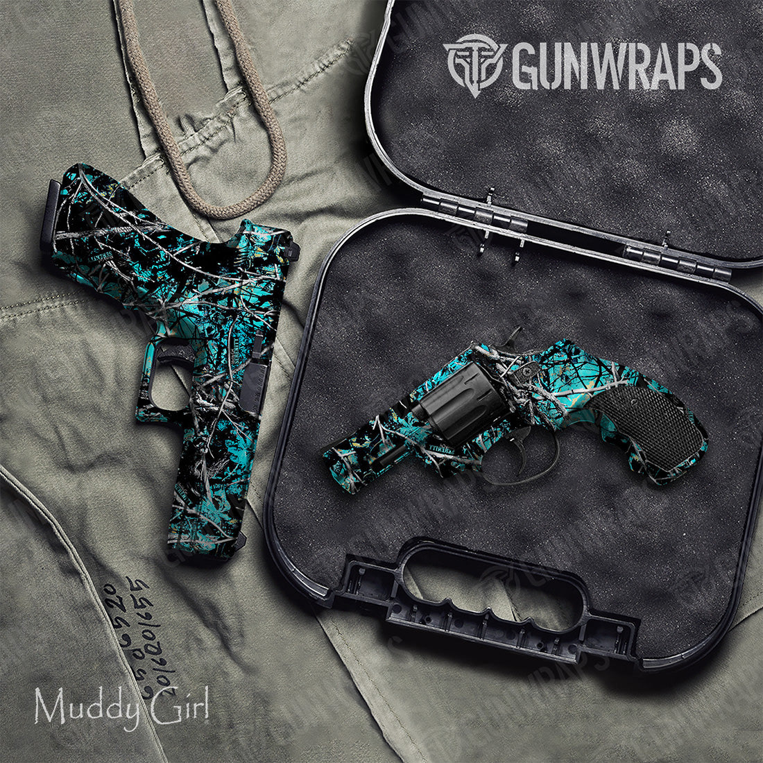 Handgun Muddy Girl Serenity Camo Gun Skin Vinyl Wrap | CamoWraps – Camo ...