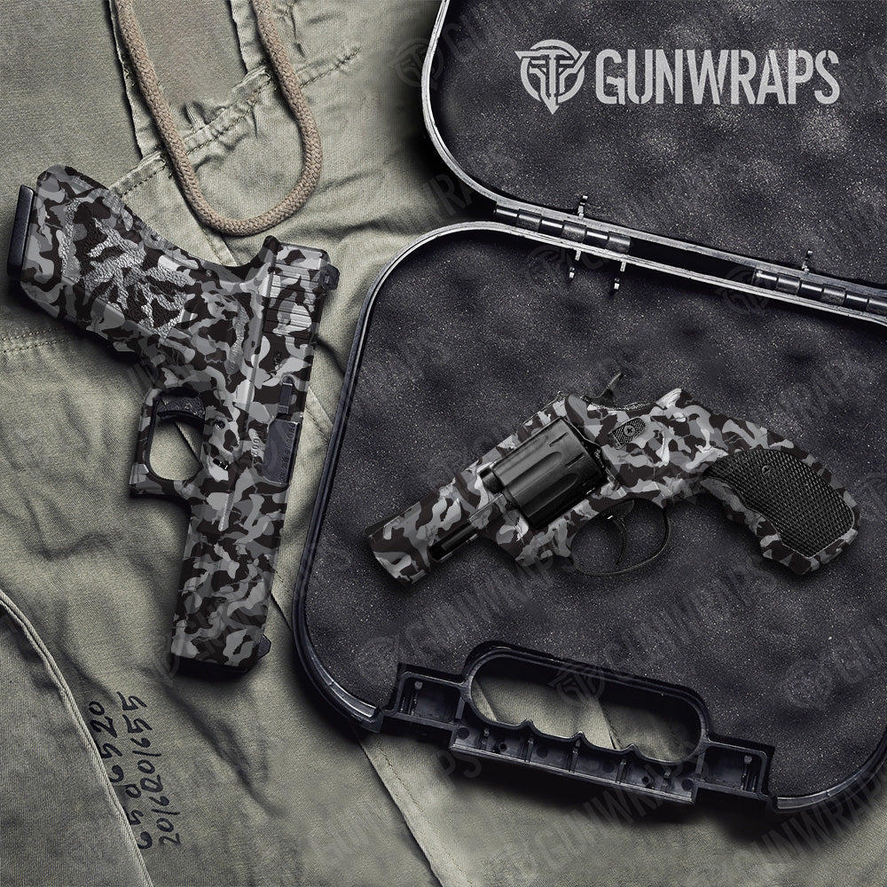 Handgun Ragged Urban Night Camo Gun Skin Vinyl Wrap | CamoWraps – Camo ...