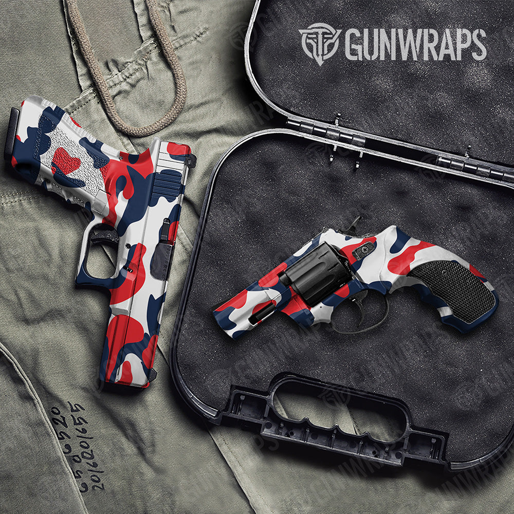 Handgun Classic XL America Camo Gun Skin Vinyl Wrap | CamoWraps – Camo ...